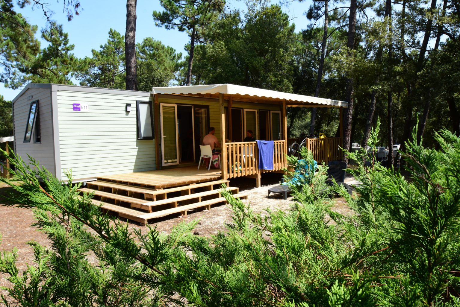 La Côte d'Argent Campsite in Hourtin Plage, Gironde (33)