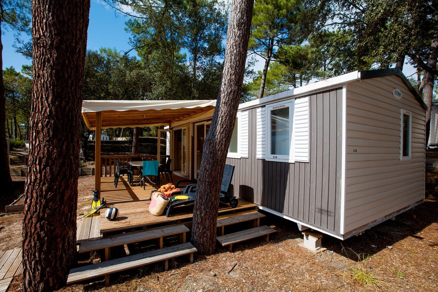La Côte d'Argent Campsite in Hourtin Plage, Gironde (33)